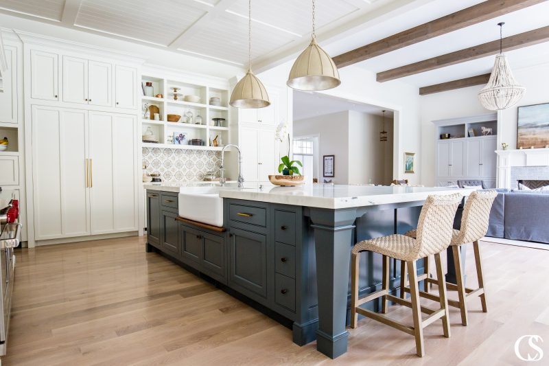 Our Favorite Blue Kitchen Cabinet Paint Colors – Christopher Scott ...
